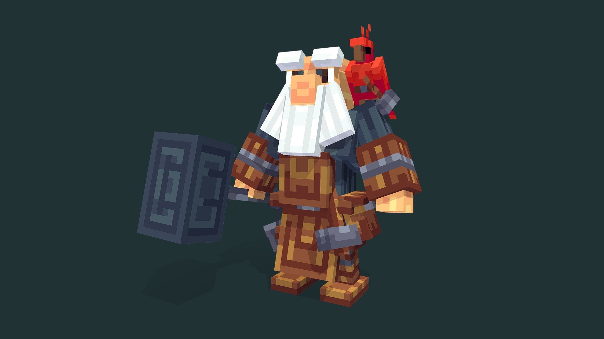Tropical Blacksmith - 3D model by belka (@belka3) [229fc95] - Sketchfab
