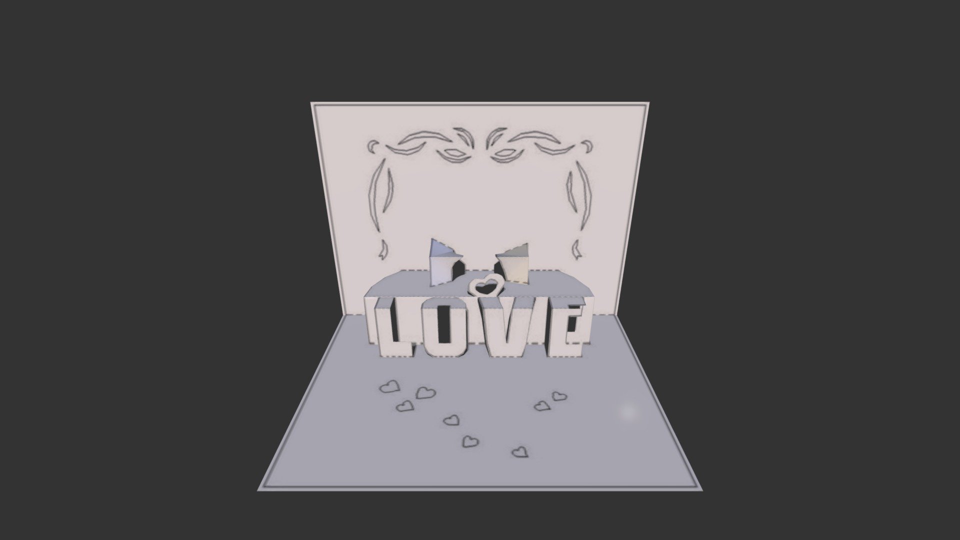 card_valentin1.obj - 3D model by akmil [22a00ff] - Sketchfab