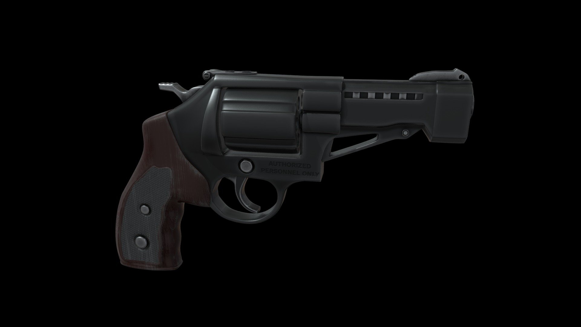 revolver high poly - Download Free 3D model by leoxx300 [22a0819 ...