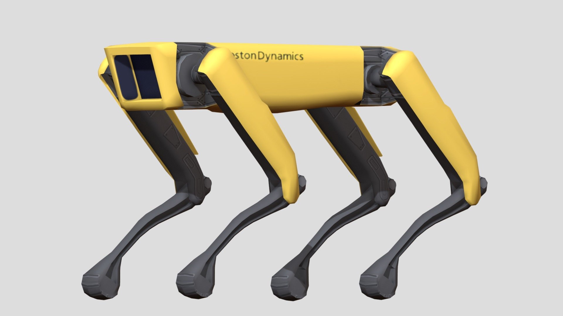 SPOT MINI "rigged" Boston dynamics low poly - Download Free 3D model by ...