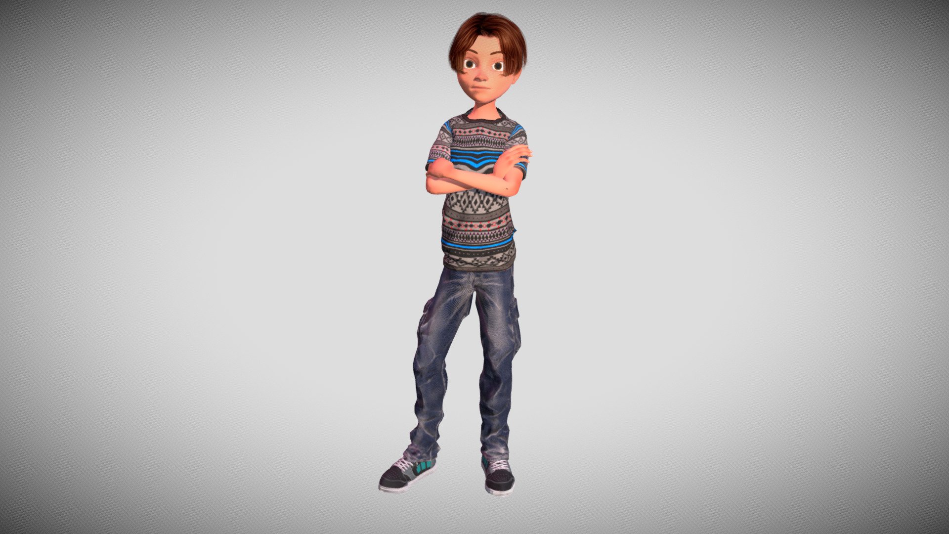 Calvin - 3D model by DANNYRRO GAMES (@dannyrro.games) [22a146c] - Sketchfab