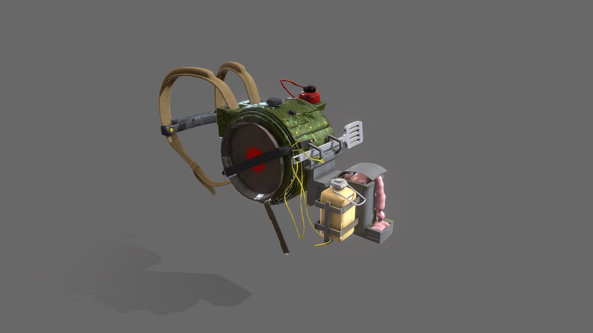 Cooker Backpack - Download Free 3D model by gozdemrl [22a2057] - Sketchfab