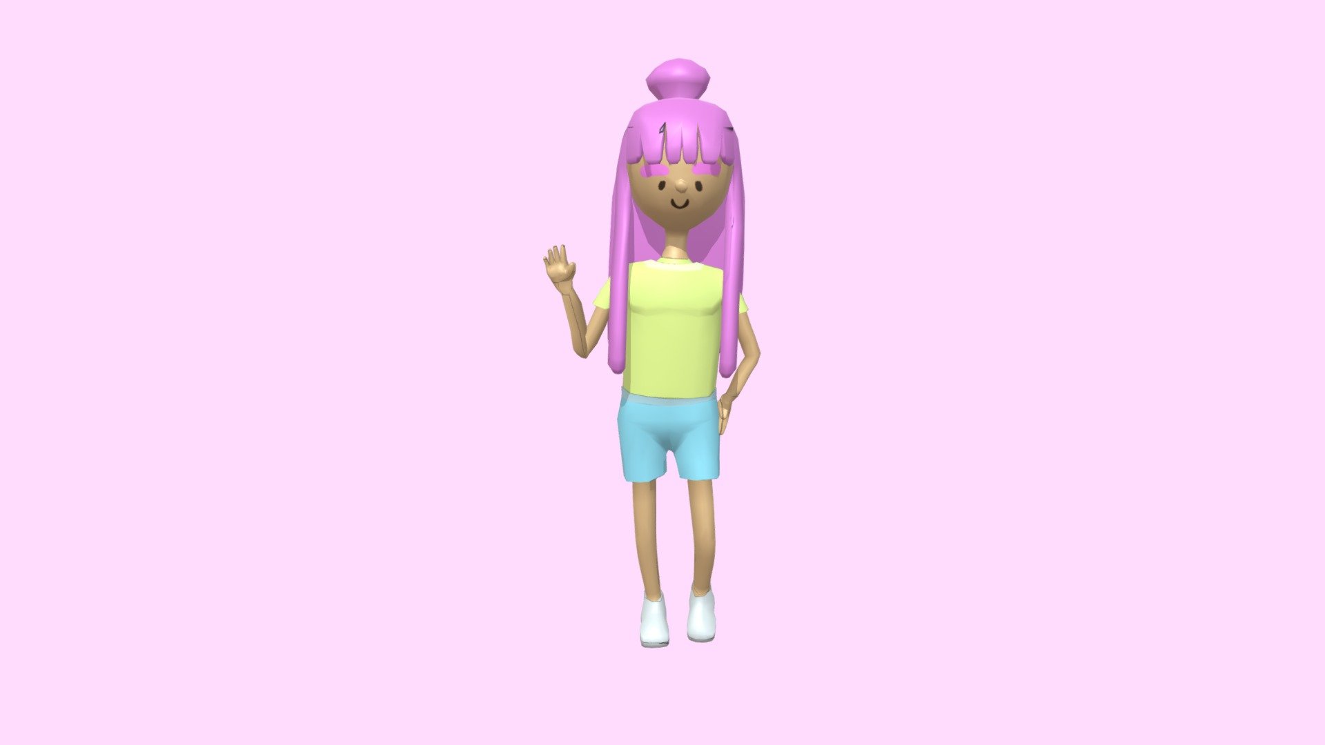Pinky - 3D model by Zuly Ortega (@zulyortv) [22a241e] - Sketchfab