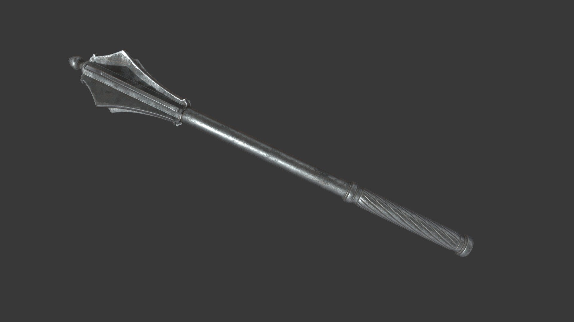 Mace - Buy Royalty Free 3D model by TreeD_xyz [22a2573] - Sketchfab Store