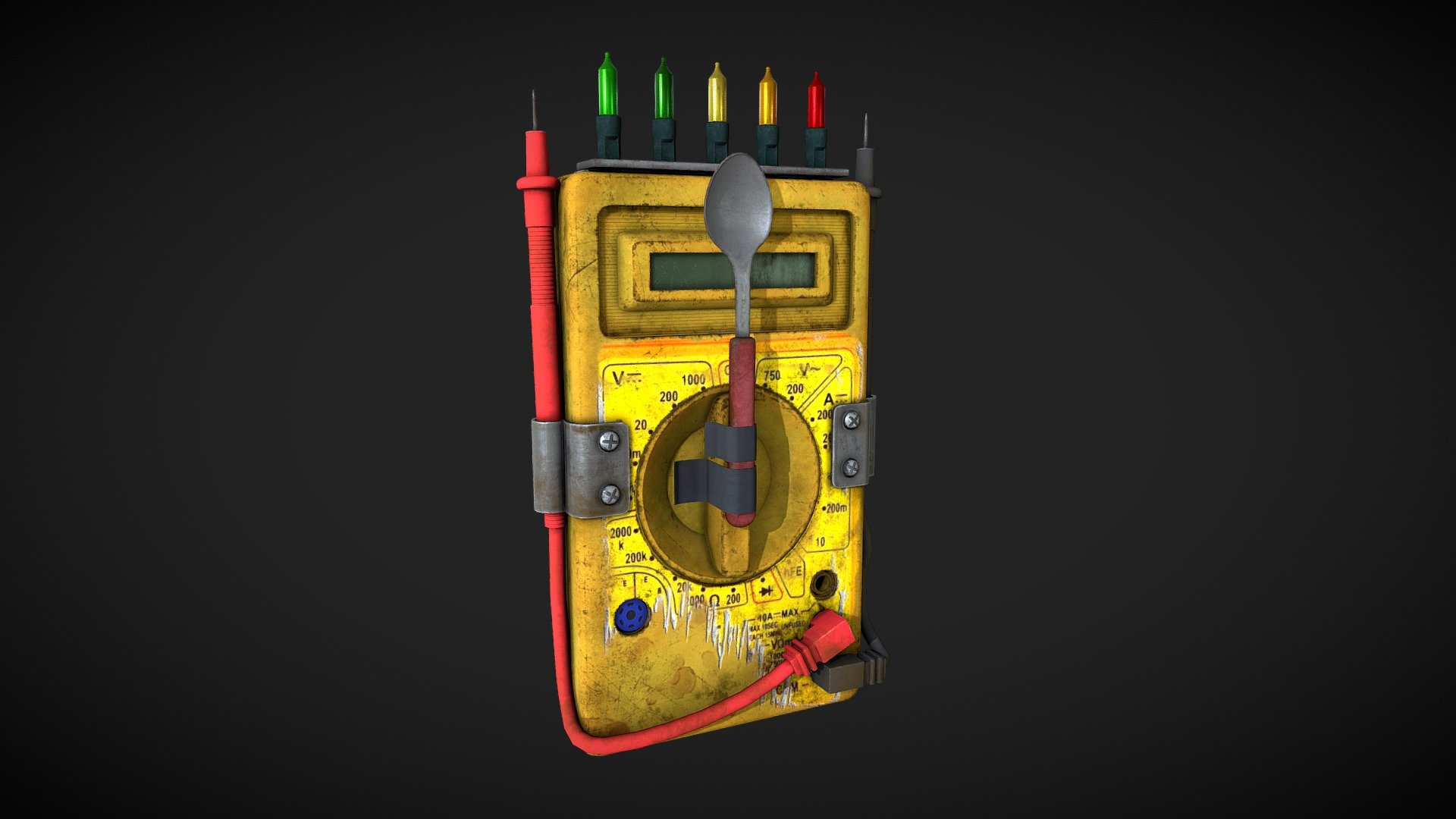 EMF Multimeter with a Spoon - Buy Royalty Free 3D model by matoteus ...