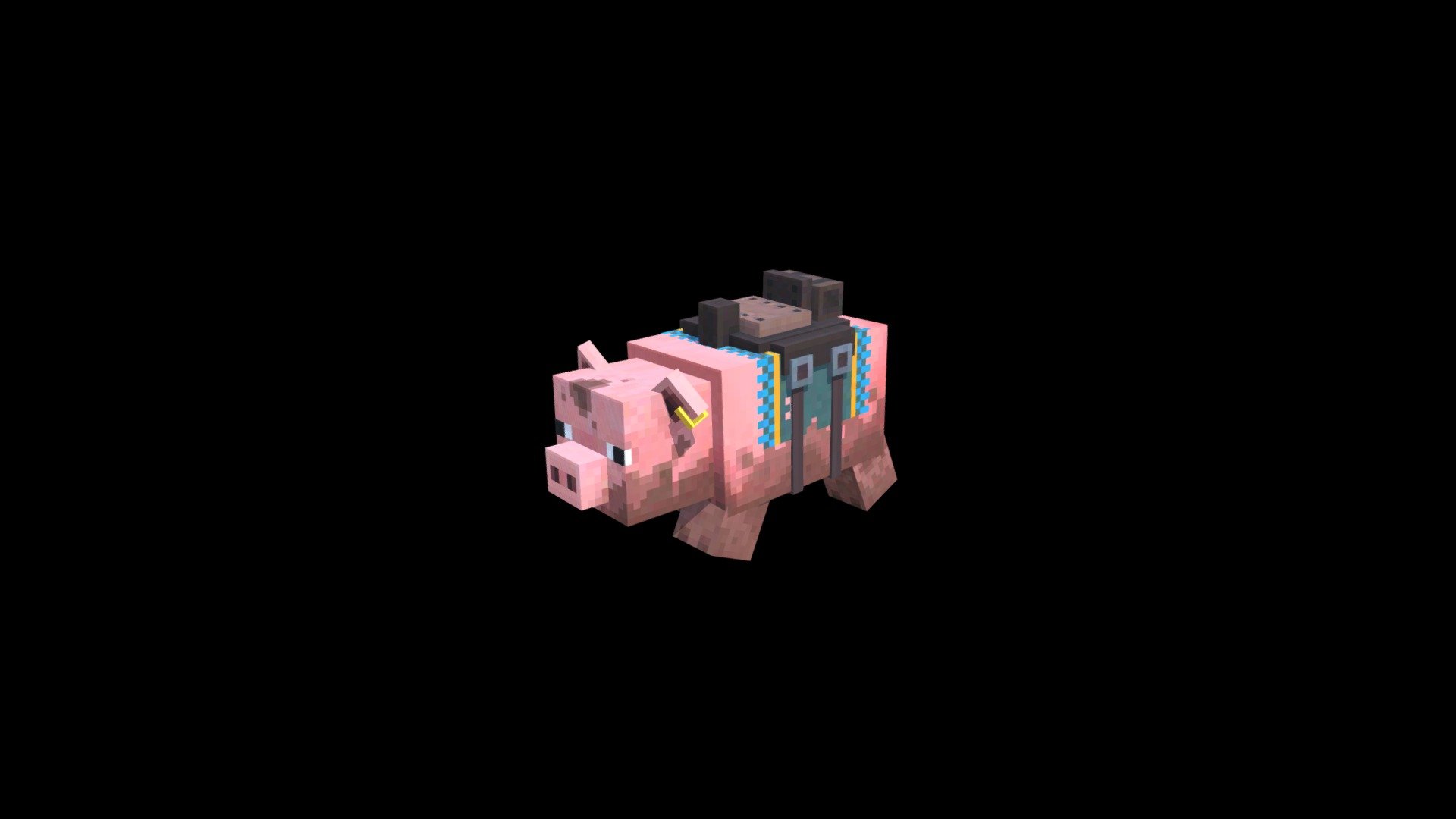 Minecraft Saddled Pig - Download Free 3D model by utru [22a686a ...