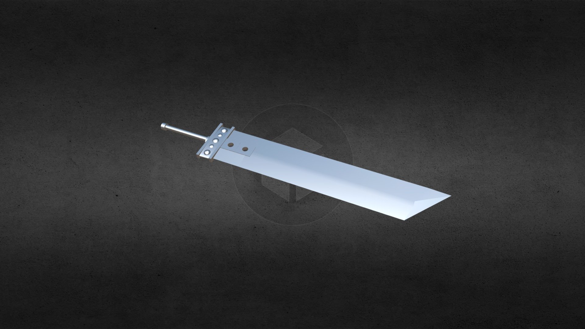 Cloud Buster Swordpt2 - 3D model by PivotSky (@PivotNight) [22a720e ...