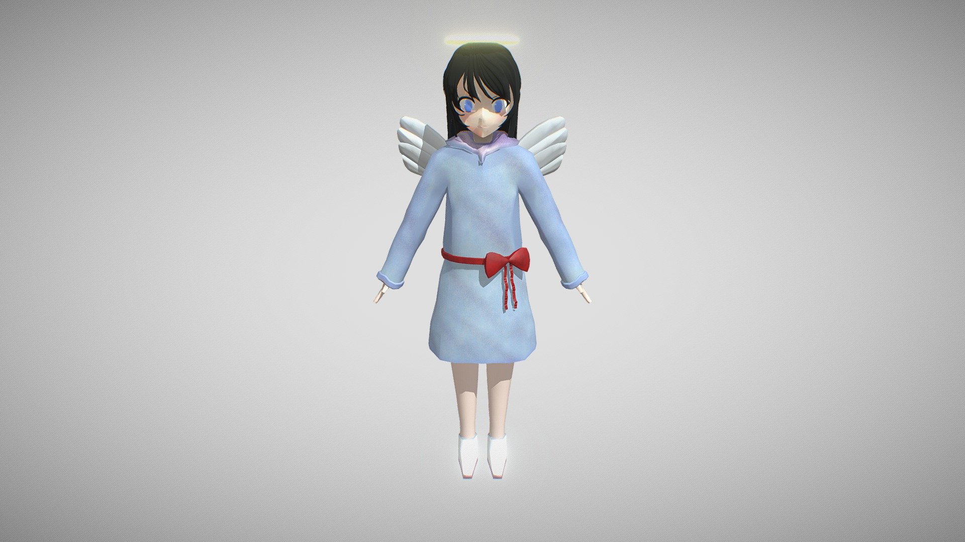 Hikaru Tenshi - 3D model by Mizuu [22a8e62] - Sketchfab