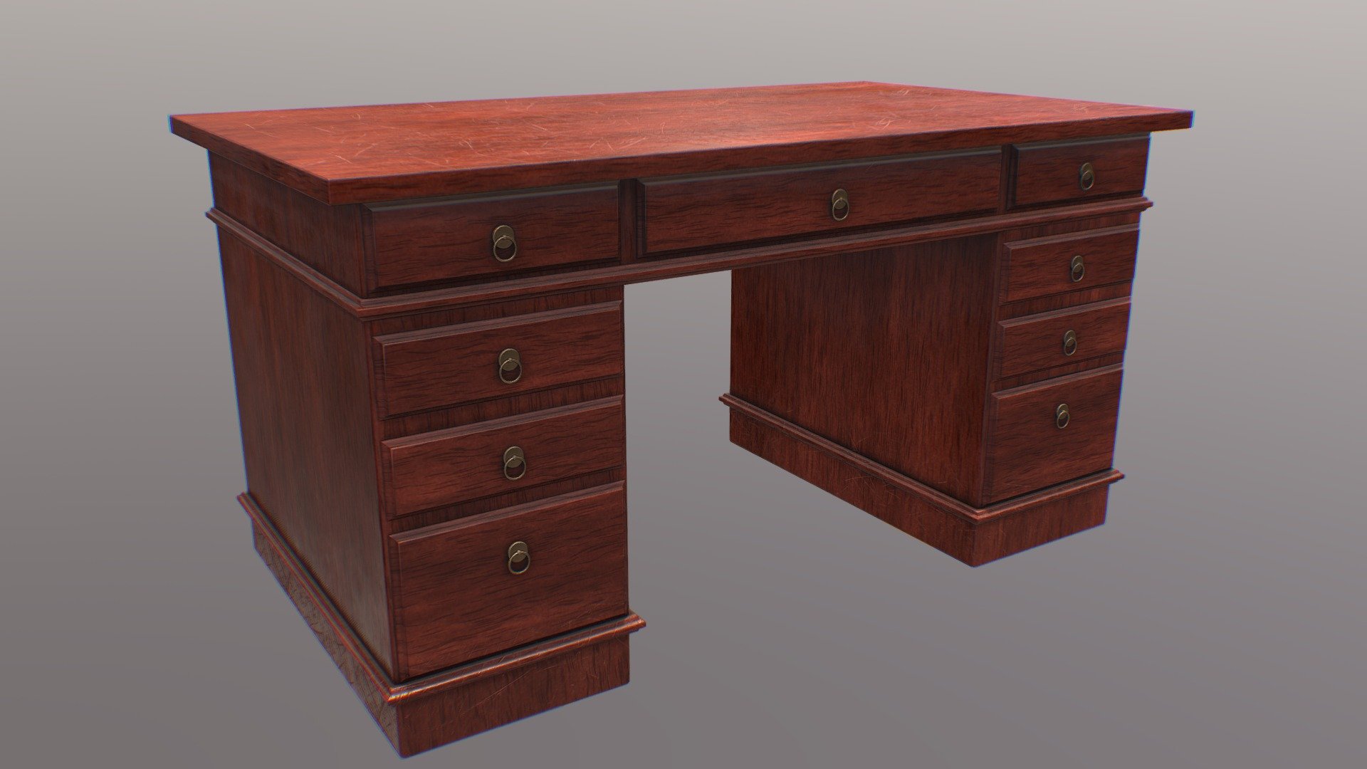 Writing Table - Buy Royalty Free 3D model by AndersonJuniorCG [22aa974 ...
