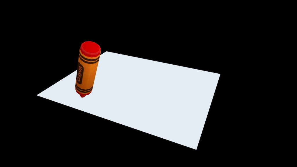 Crayon - 3D model by Art V (@artv) [22ad3ea] - Sketchfab