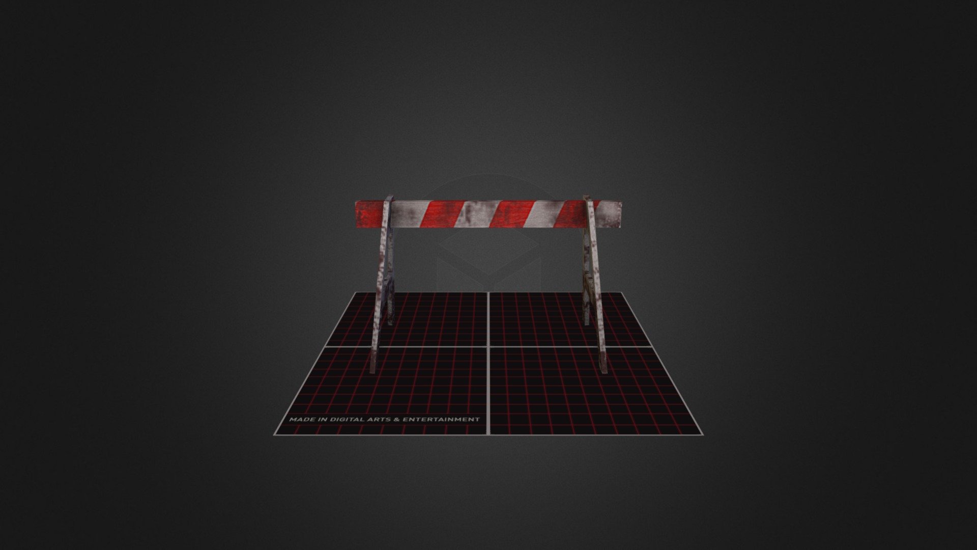 Prop_Roadblock - 3D model by Vermeulen Igor (@vermeulenigor) [22aee79 ...