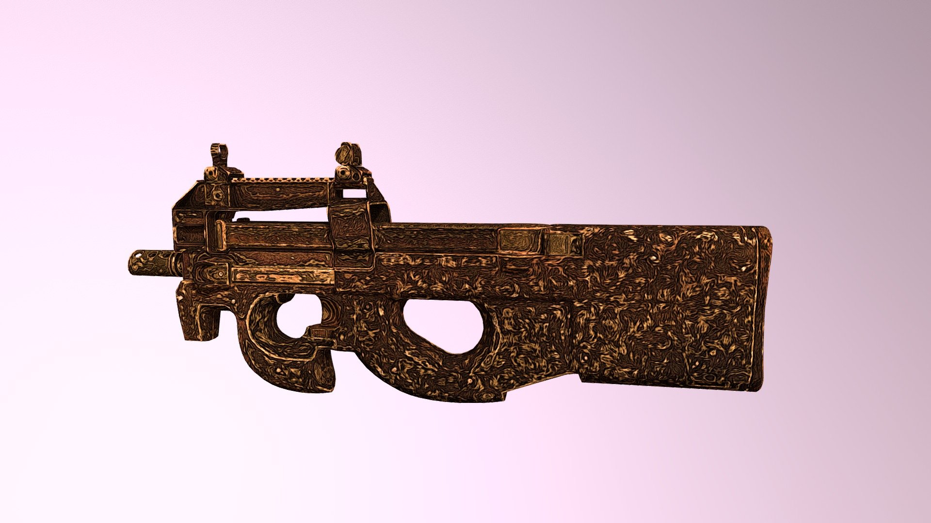 P90 - 3D model by corob88 [22afd9b] - Sketchfab