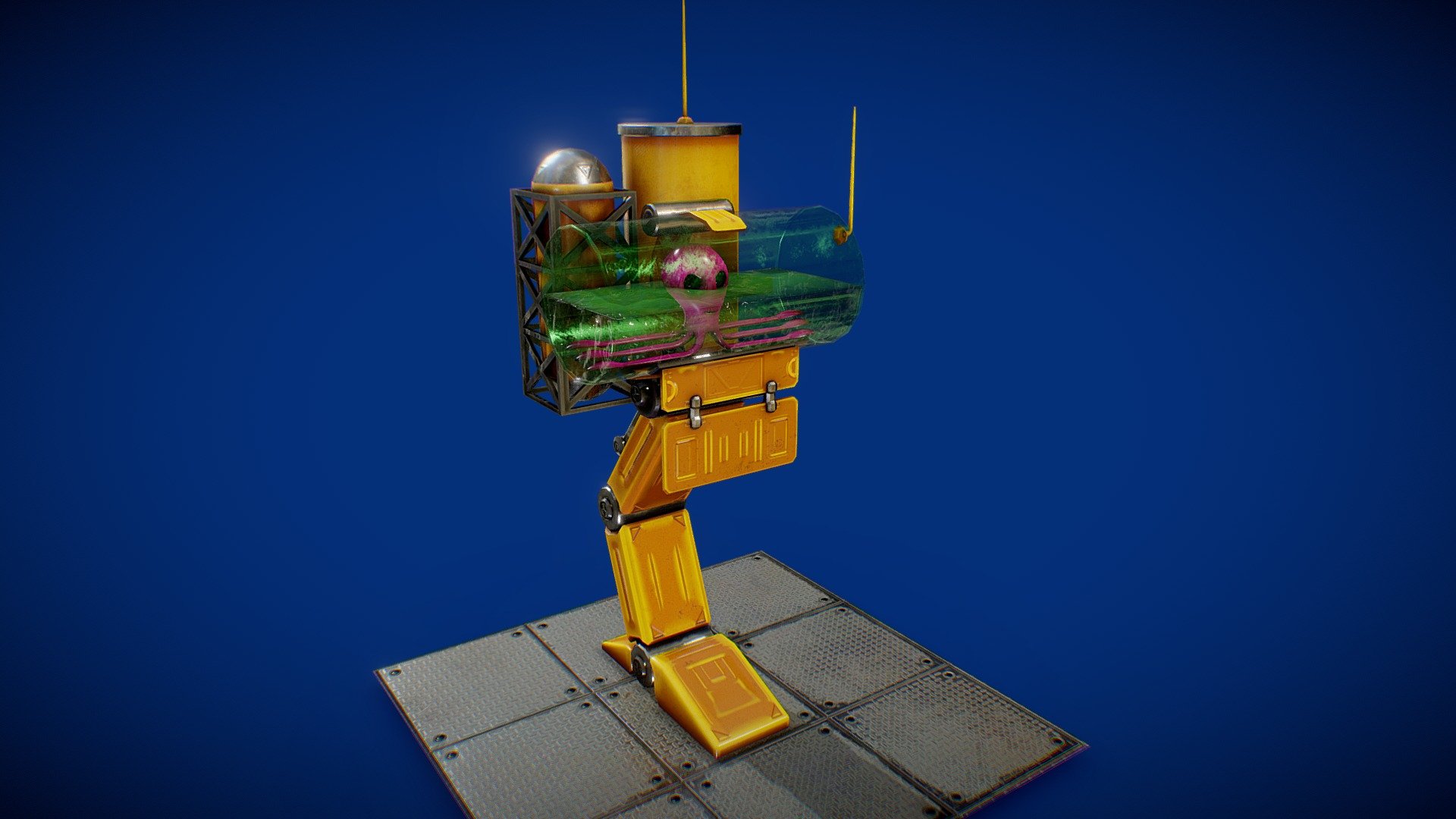 Mecha Alien Robot 50 - Buy Royalty Free 3D model by Chirag ...