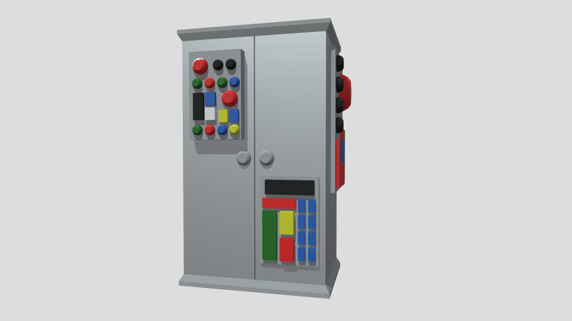 Sc-Fi cupboard - Download Free 3D model by Revilo (@Revillo_) [22b0d46 ...