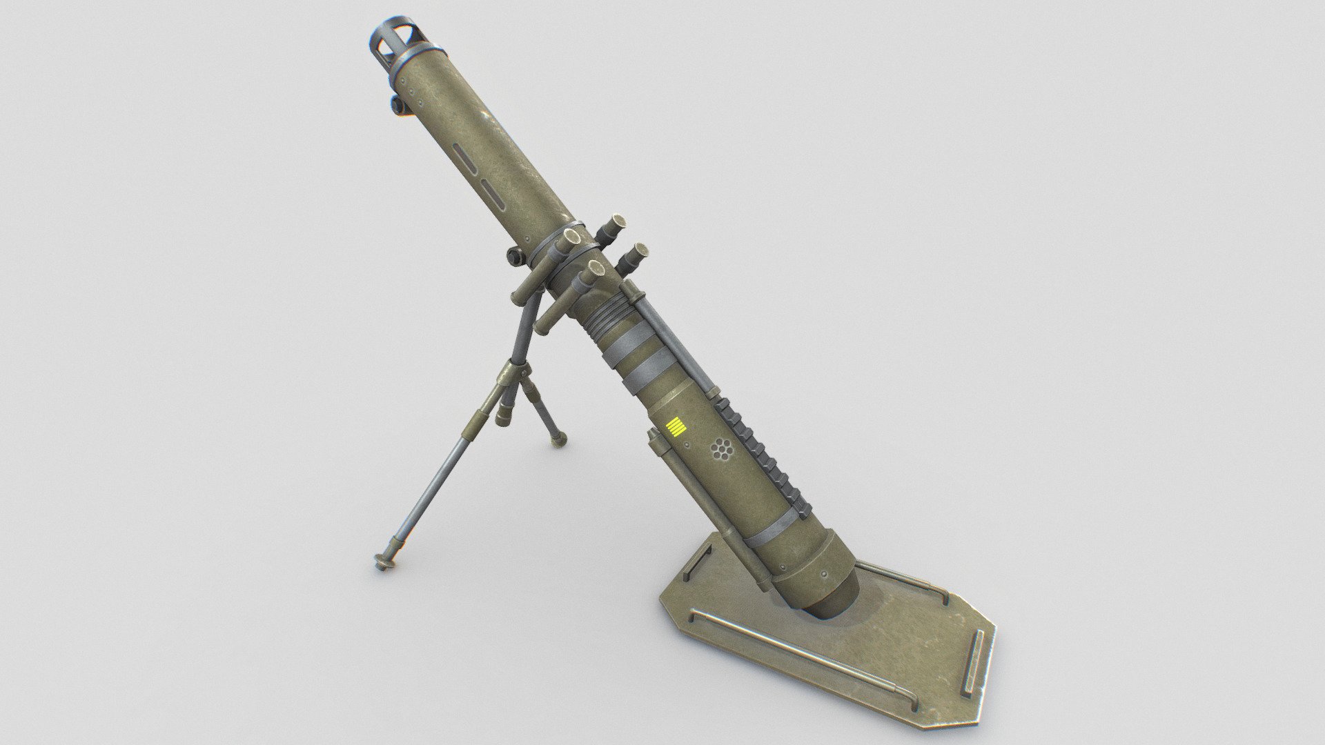 Sci fi mortar - Buy Royalty Free 3D model by Anima Z (@Anima-Z ...