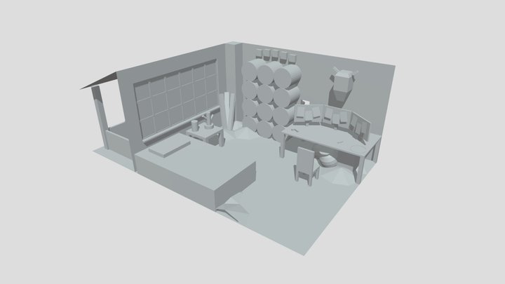 Block-out 3D models - Sketchfab