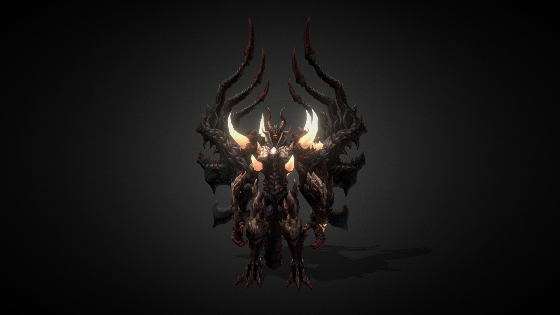 Aion Boss Rigged Character 3D Model - Download Free 3D model by Ngana ...
