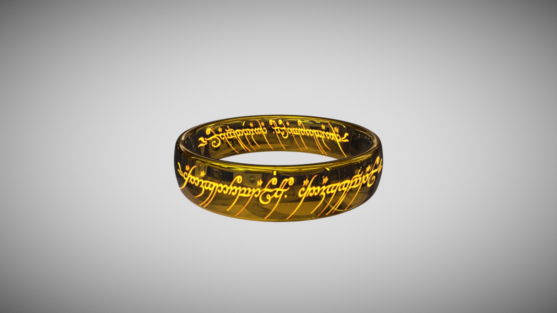 The One Ring - 3D model by Alantos [22b6225] - Sketchfab
