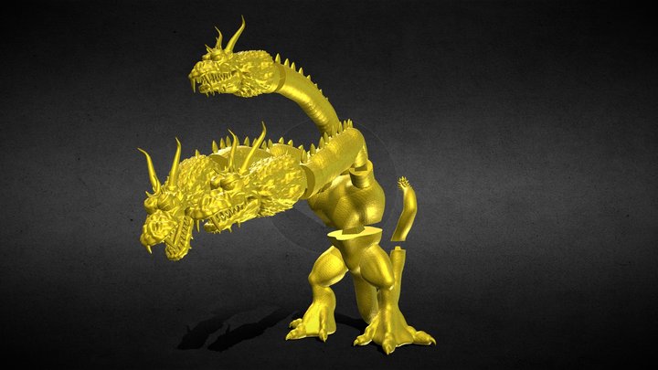 Ghidorah 3d Models Sketchfab