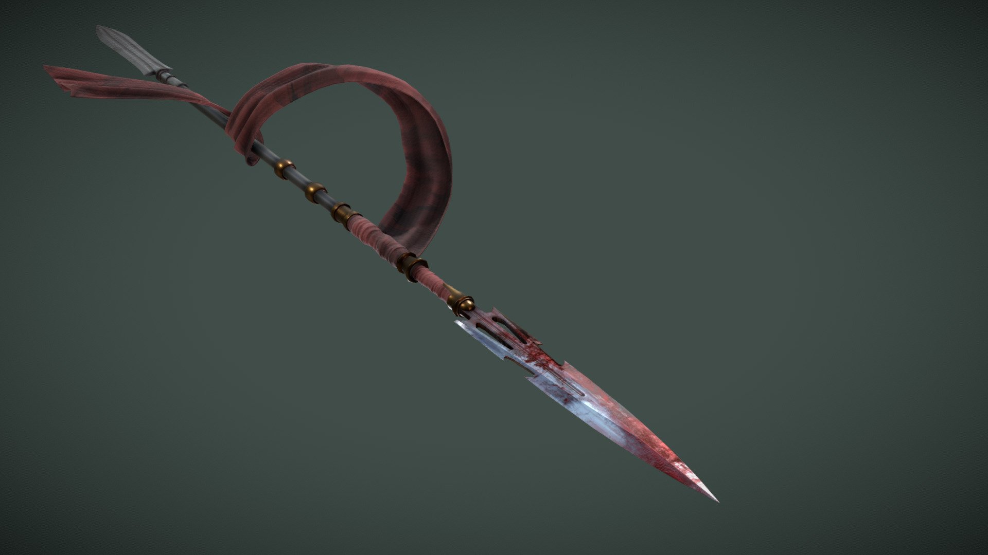 Spear - 3D model by morrisca66 [22b7ef6] - Sketchfab