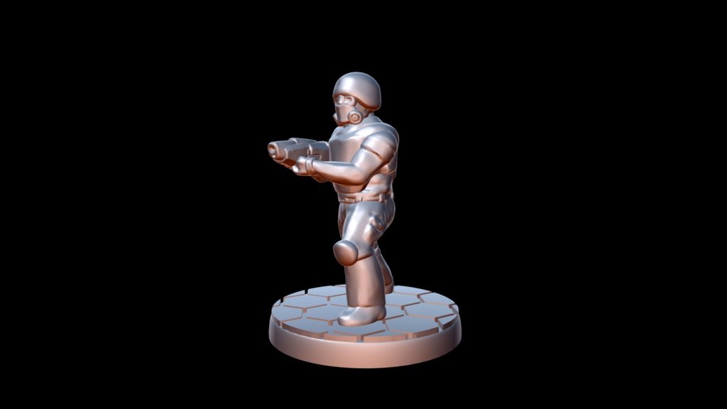 Colonial Guard Infantry - 3D model by dutchmogul [22b8ec5] - Sketchfab