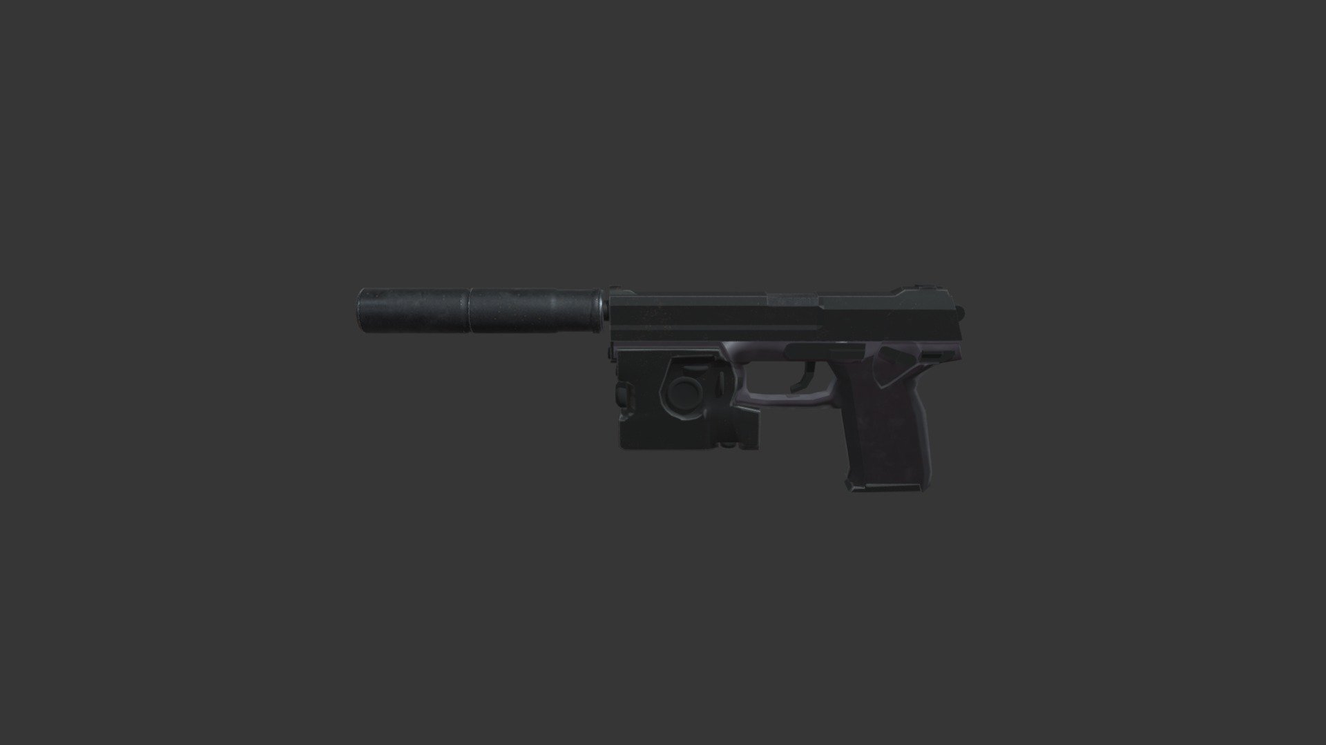 Socom pistol - 3D model by Antromarty [22b9cab] - Sketchfab