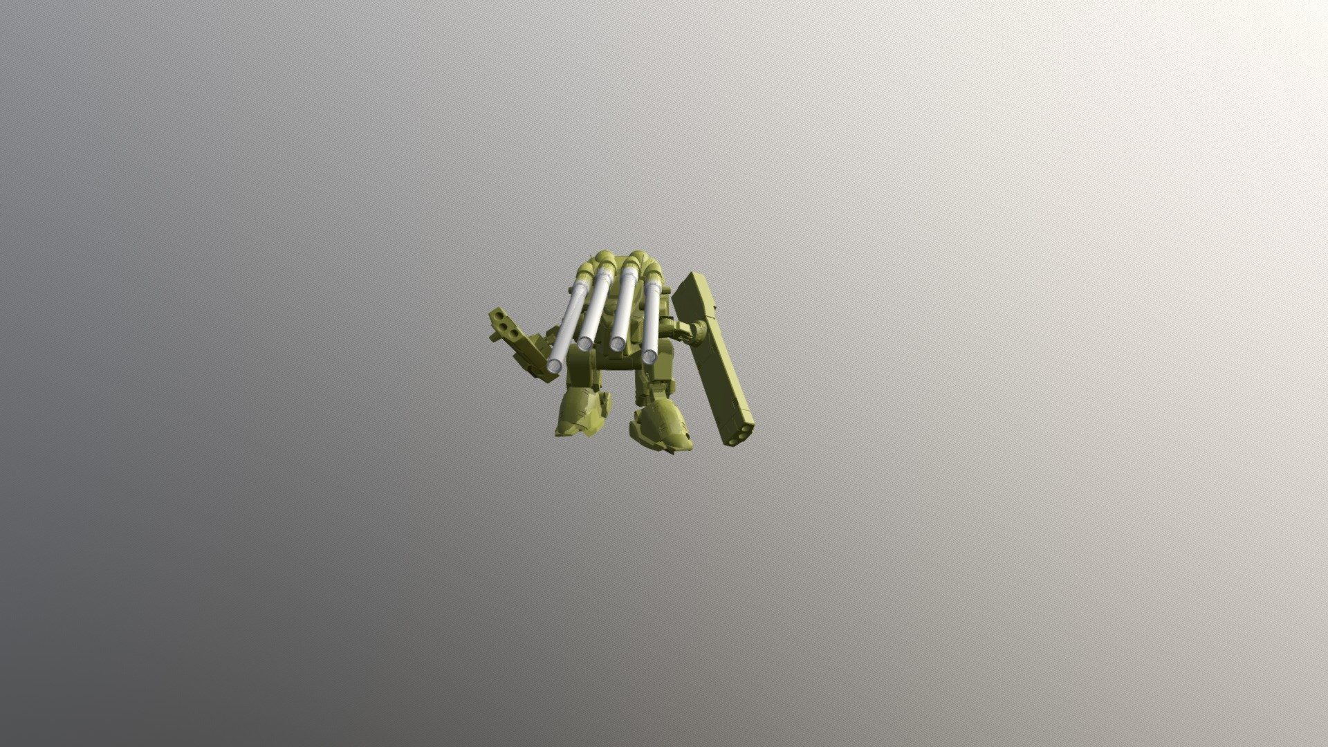 Robotech Destroid Monster - 3D model by rtgggg50 [22bb093] - Sketchfab