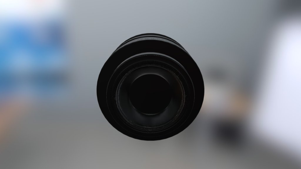 Camera Lens - 3D model by romakadinskiy [22bcbb8] - Sketchfab