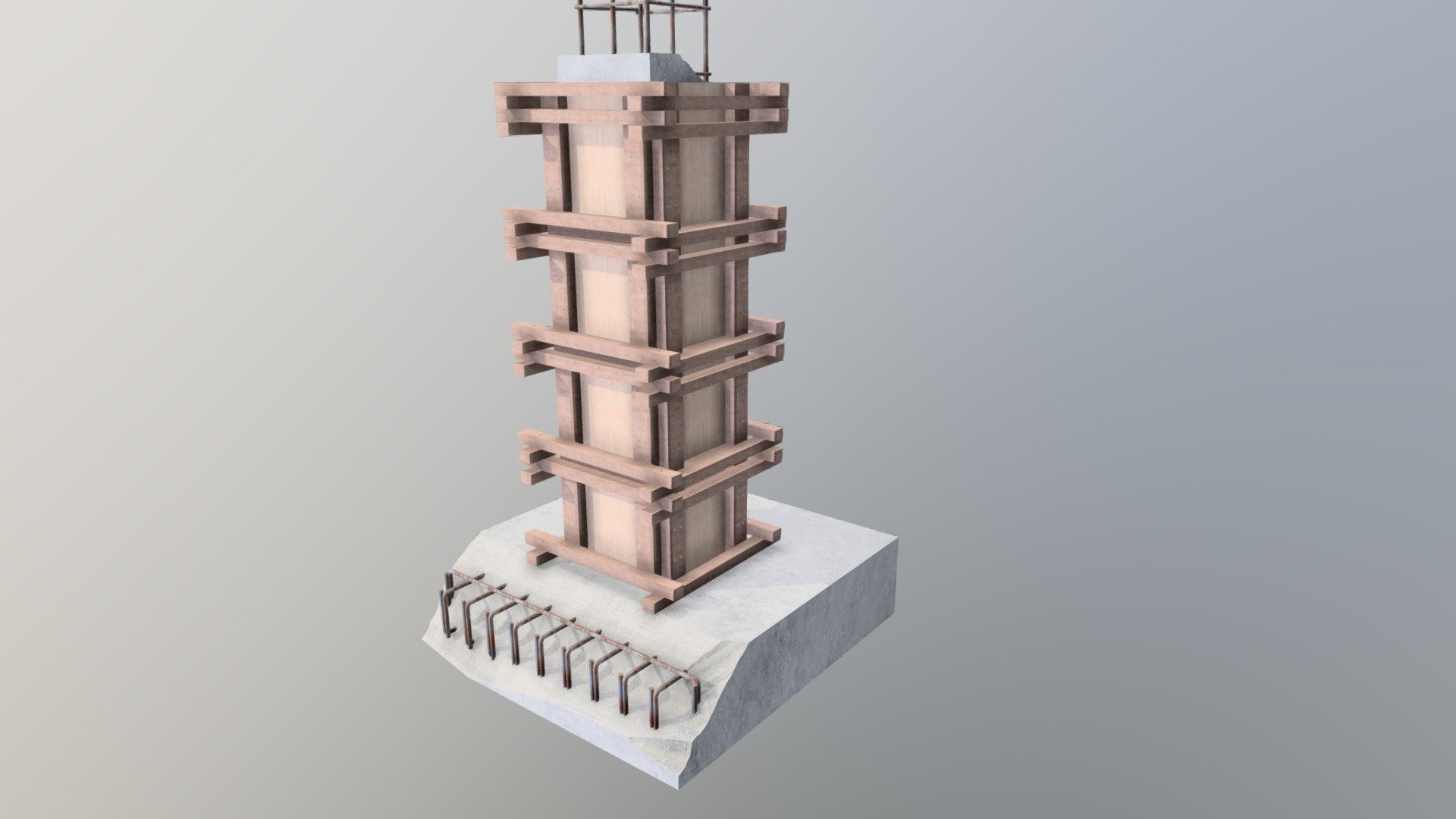 Column - 3D model by abirafialramadhan [22c10ac] - Sketchfab