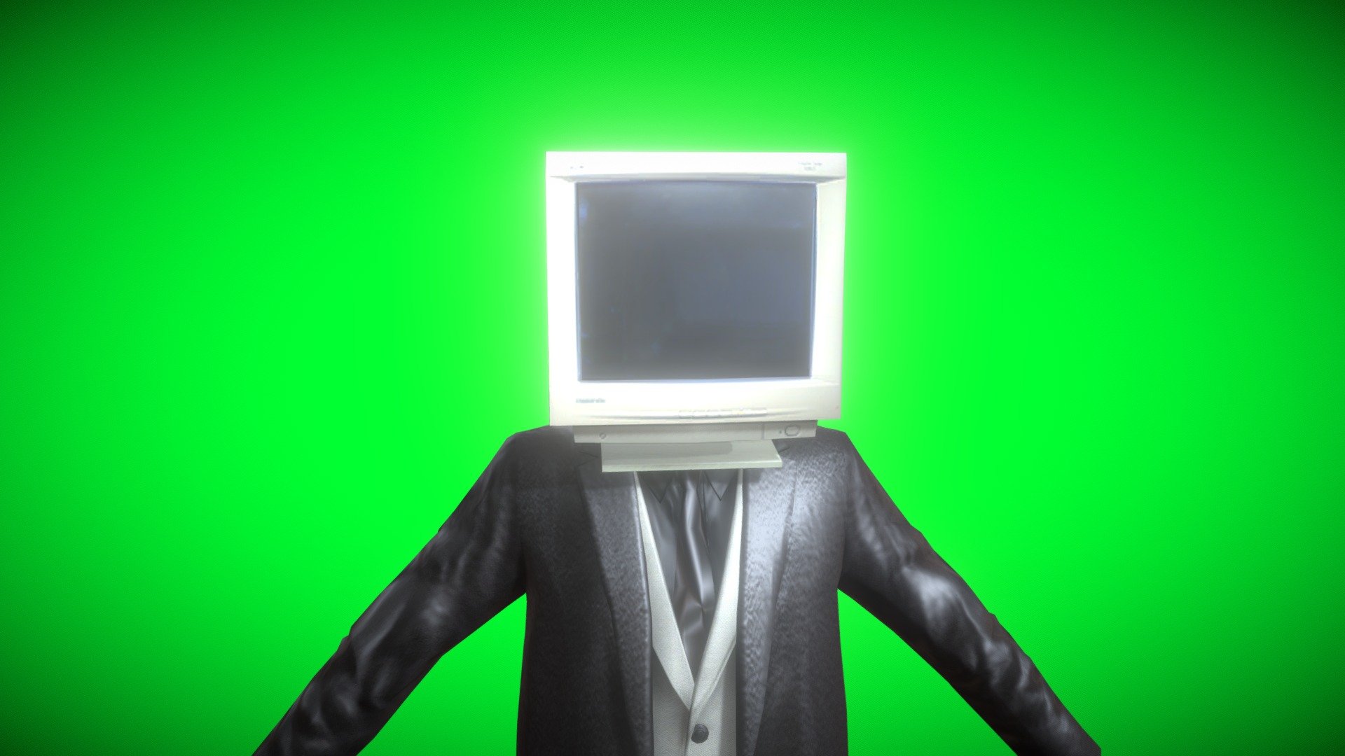 Normal Computerman - Download Free 3D model by photon (that one larry ...