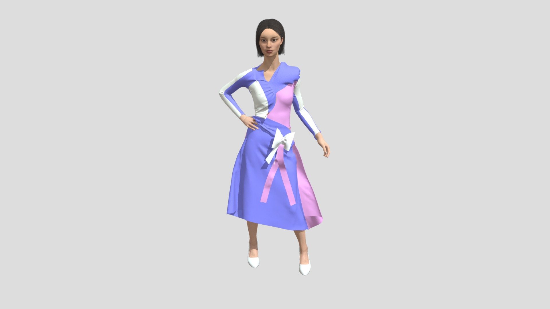 OBJ Avatar + Garment.zip (1) - 3D model by Tsz Yan (@tszyan.yau97 ...