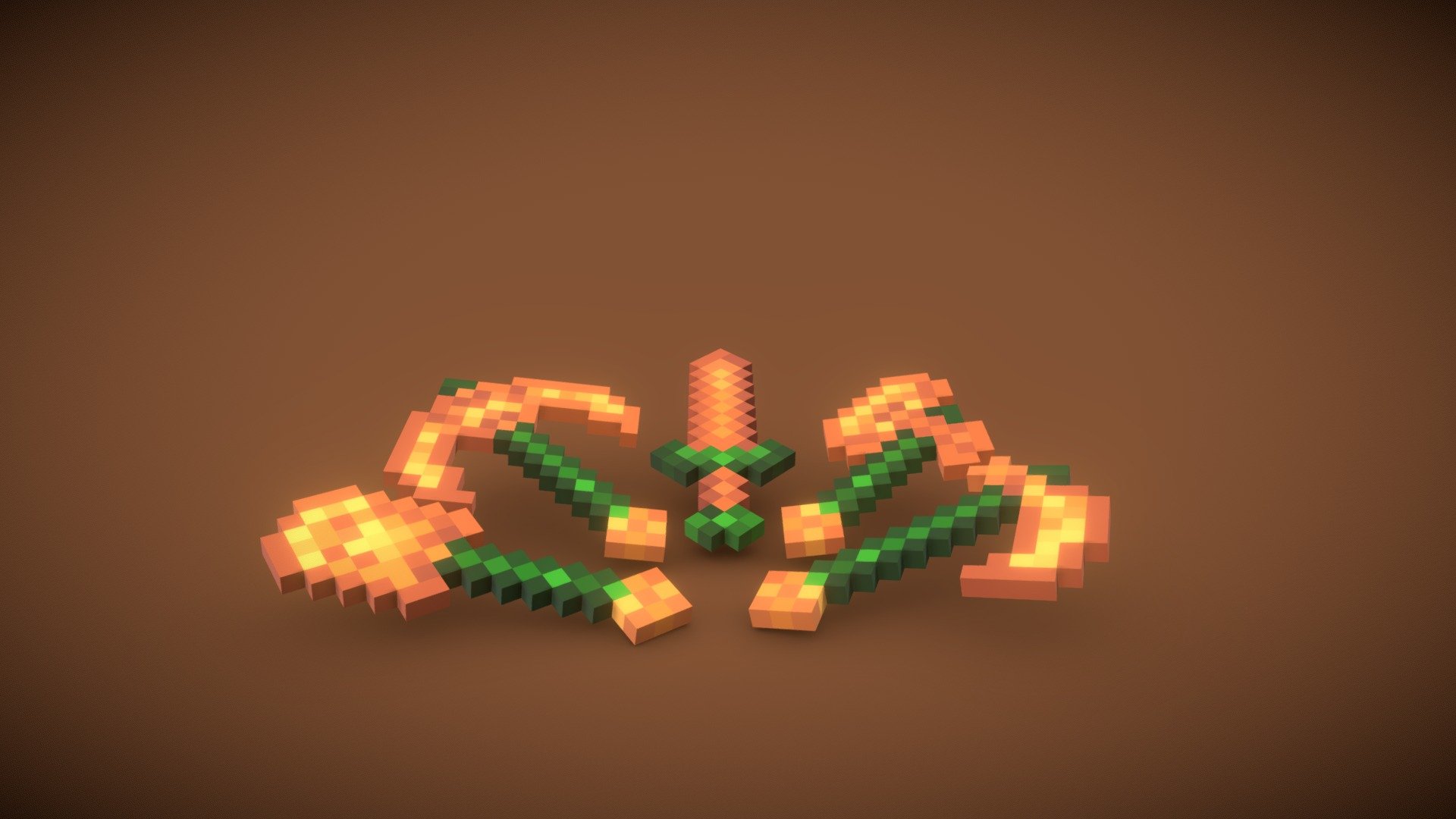 Pumpkin Toolset Showcase - 3D model by ytstarforlife [22c57f9] - Sketchfab