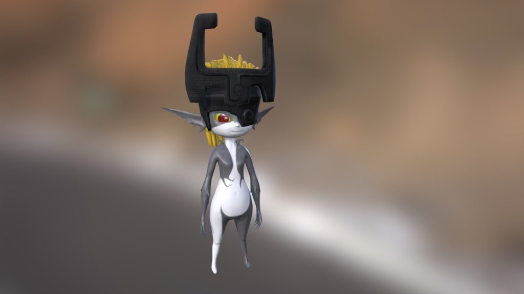 Midna - 3D model by spidermaniac1 [22c6411] - Sketchfab
