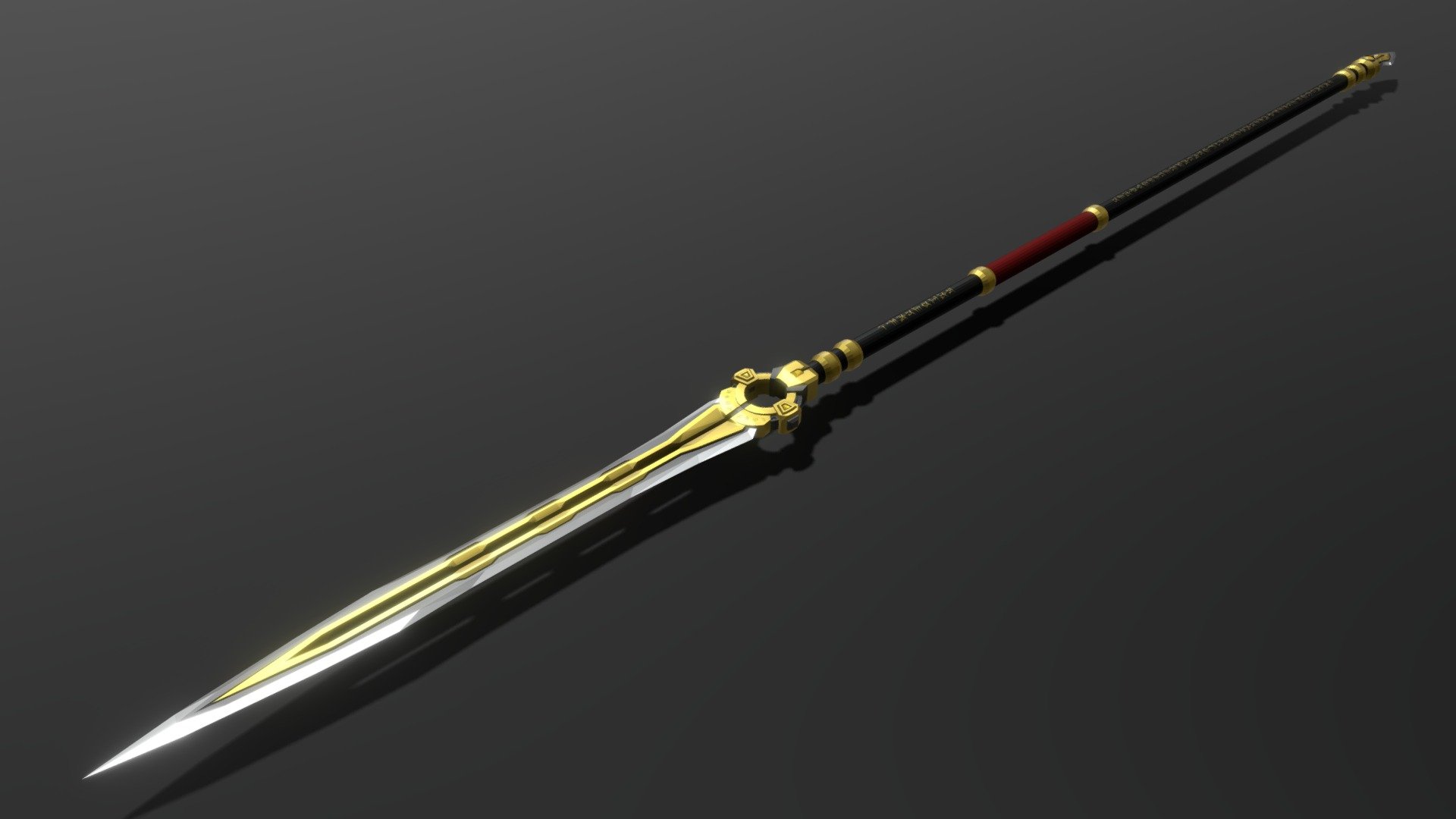 Amenhzor, The Glaive of Khalesios Agathkmet - Download Free 3D model by ...