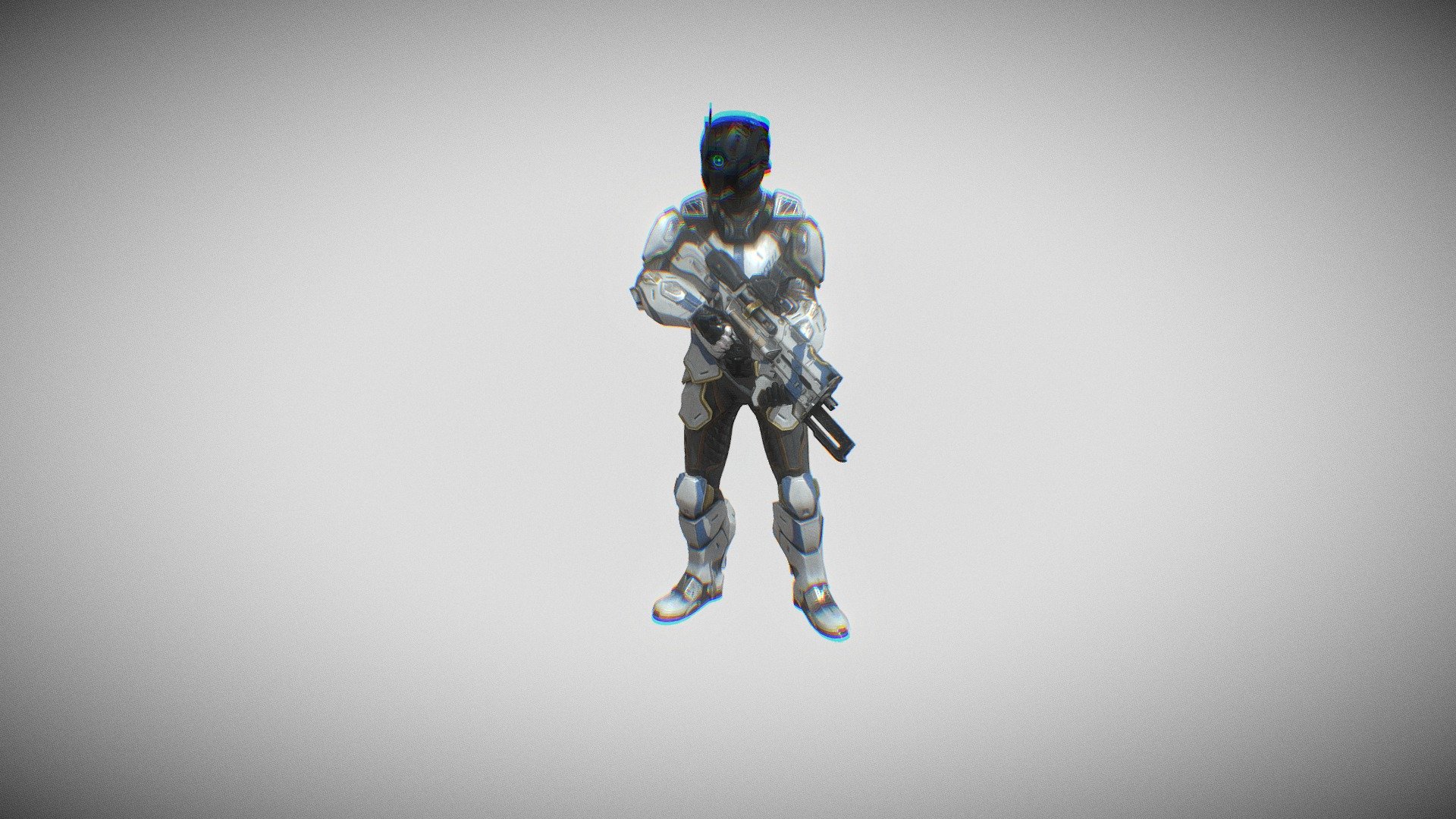 security_cyborg - 3D model by angelo.eppsgiovannini2.stu [22c6e53 ...