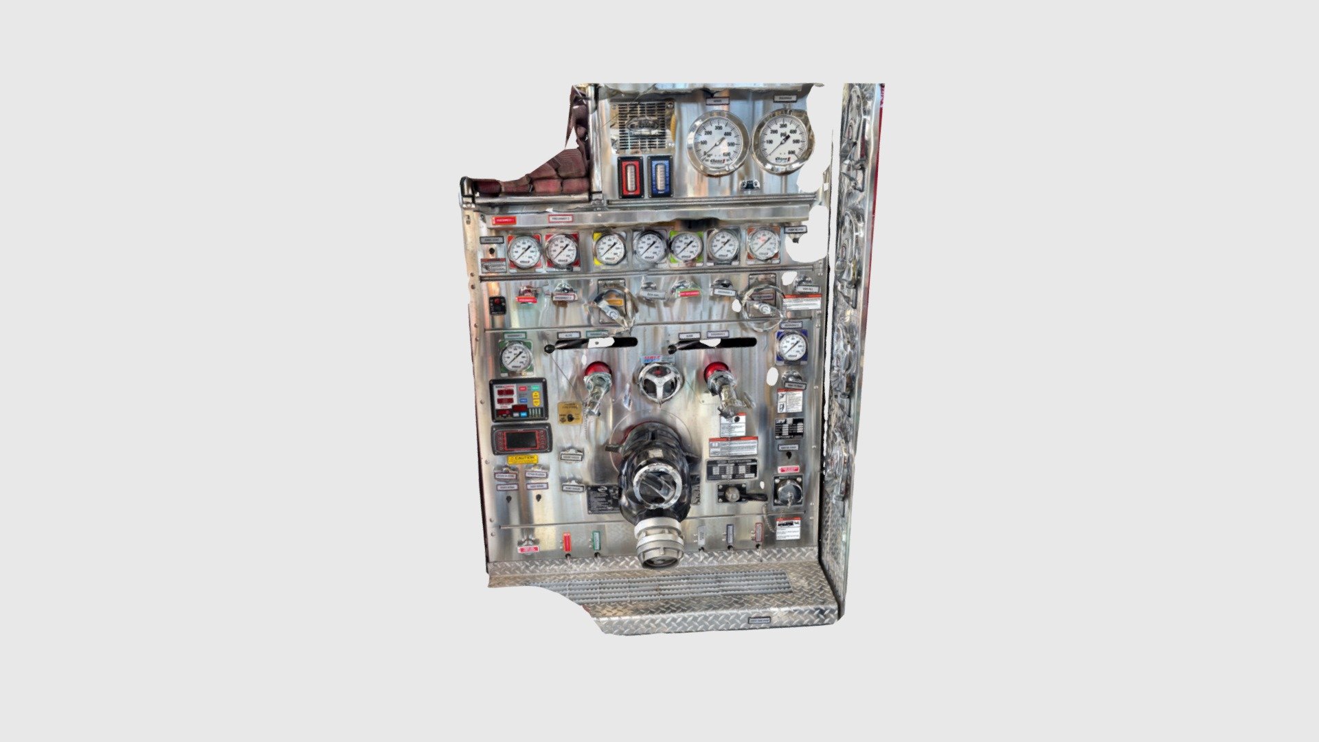 Chicago Fire Department Engine Panel E-One - Download Free 3D model by ...