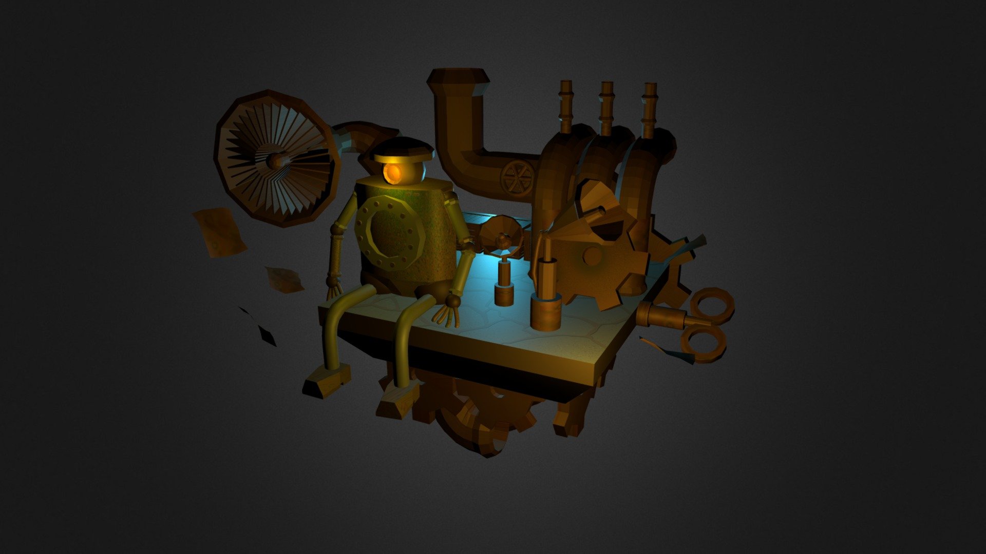 machinery factory - 3D model by Aya_0526 (@1111448126) [22ca751 ...