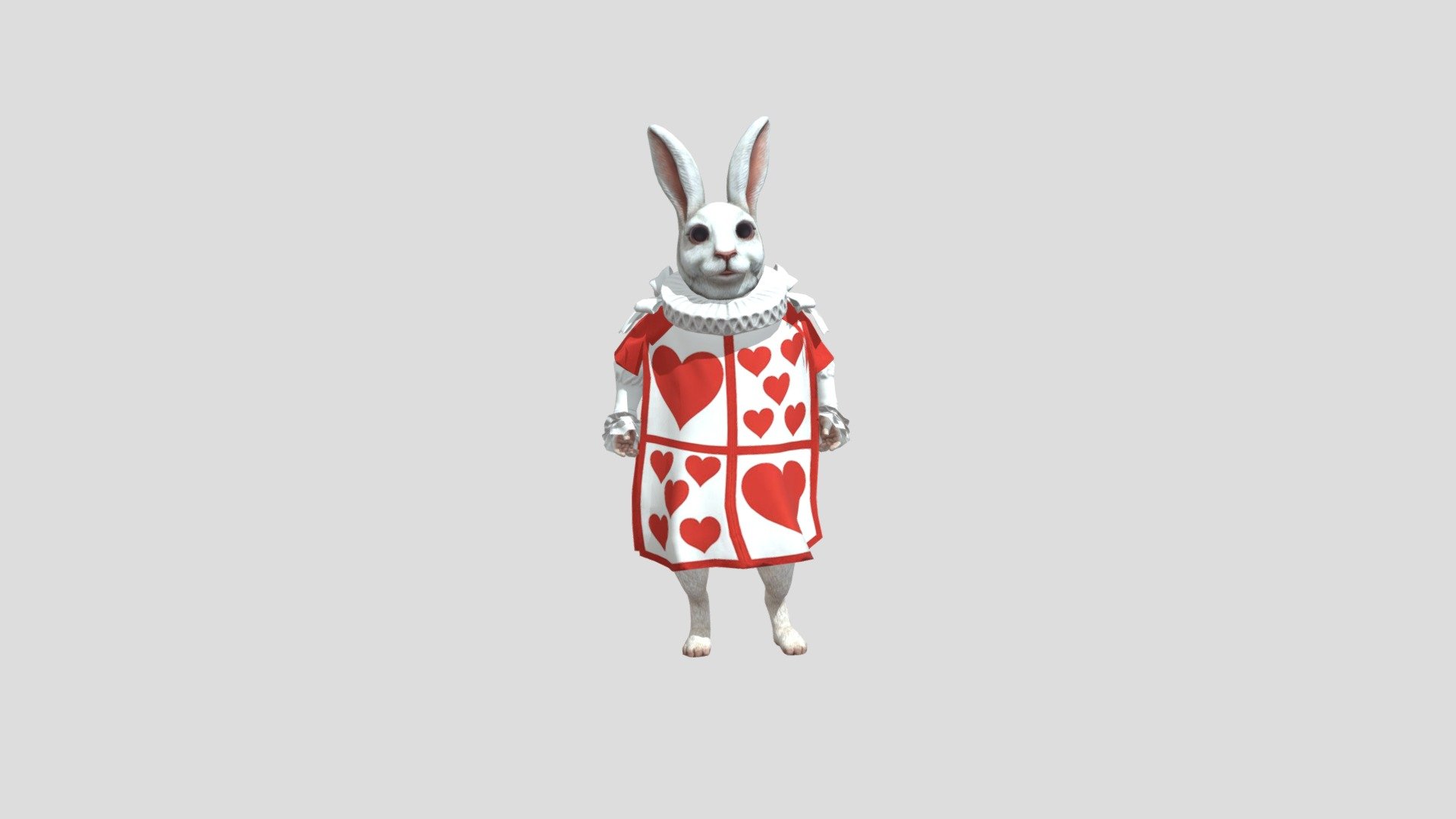 White Rabbit - 3D model by sciencevr [22cb203] - Sketchfab