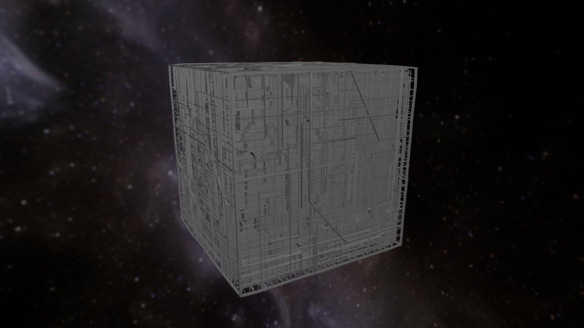Borg Cube - Star Trek TNG - Download Free 3D model by rossrobotics ...