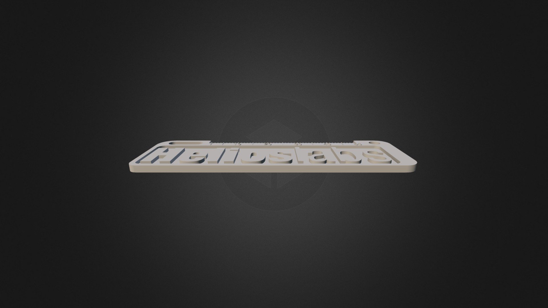 Helios Labs Key Chain - 3D model by Helios Labs (@helioslabs) [22ce7f1 ...