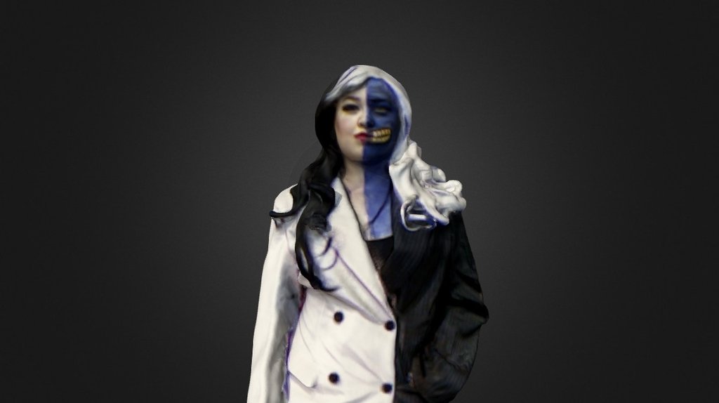 Lady Two-Face - 3D model by the3dphotobooth [22ced1e] - Sketchfab