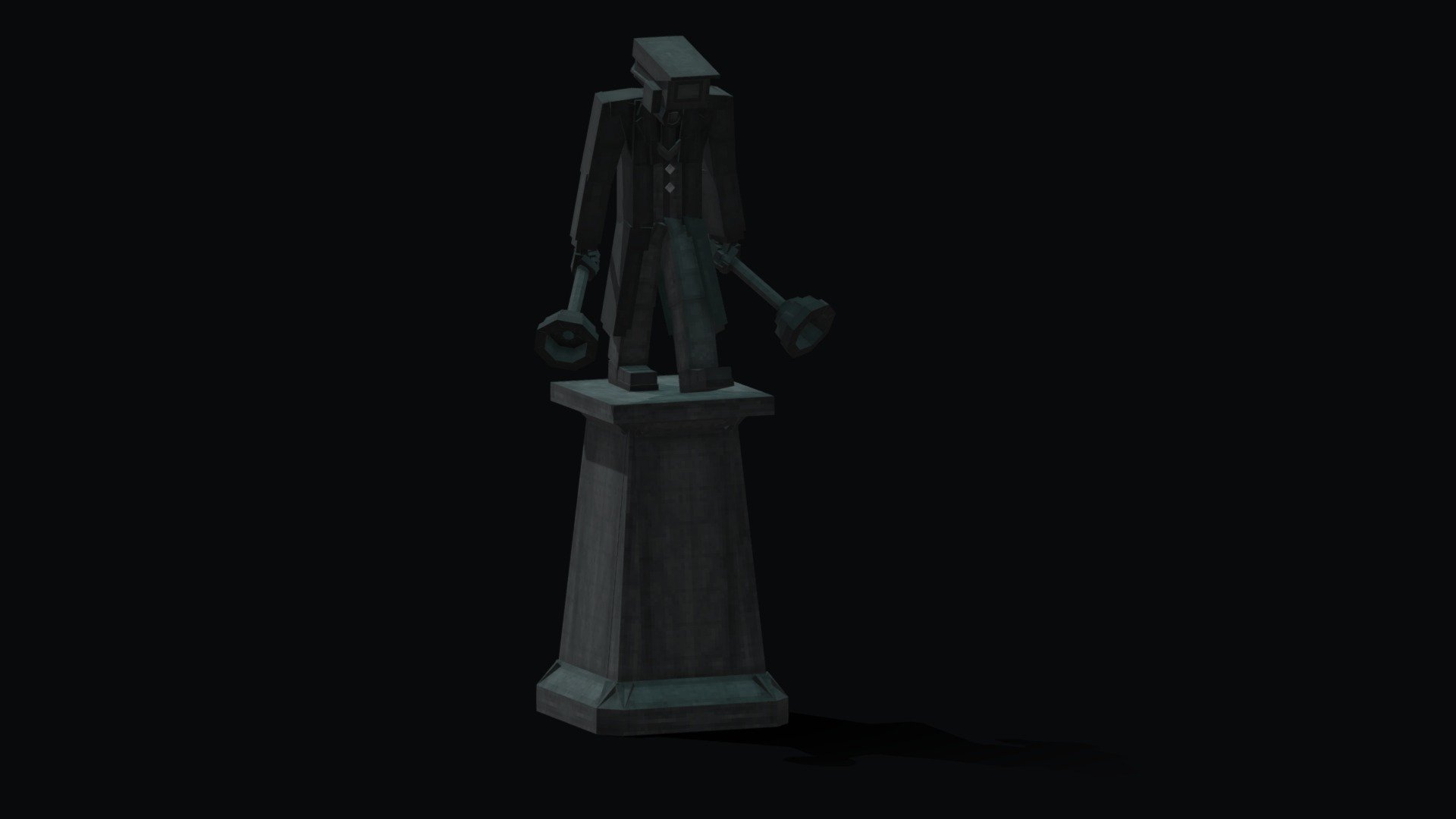 Statue Of Plungerman - Download Free 3D model by Mr. Dreivar ...