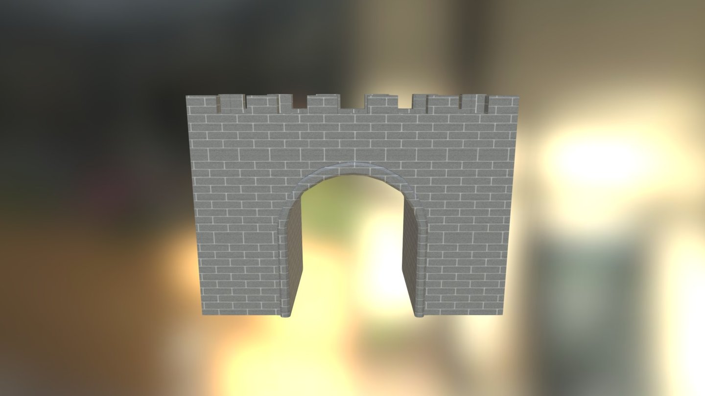 Stone Gate SF - 3D model by Frolt [22cf1f9] - Sketchfab