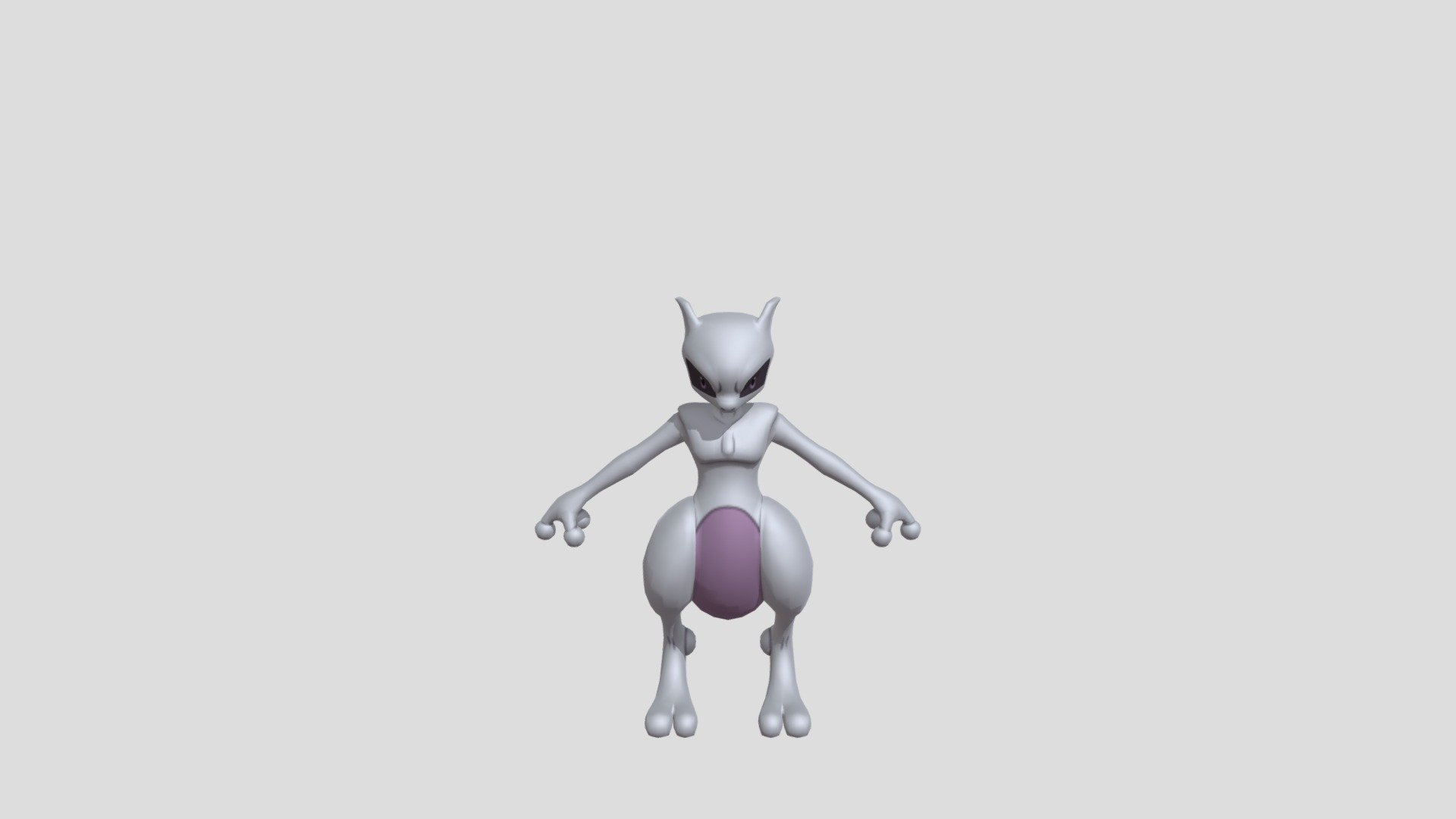 Pokemon 3DS Mewtwo - Download Free 3D model by JackTheOhio ...