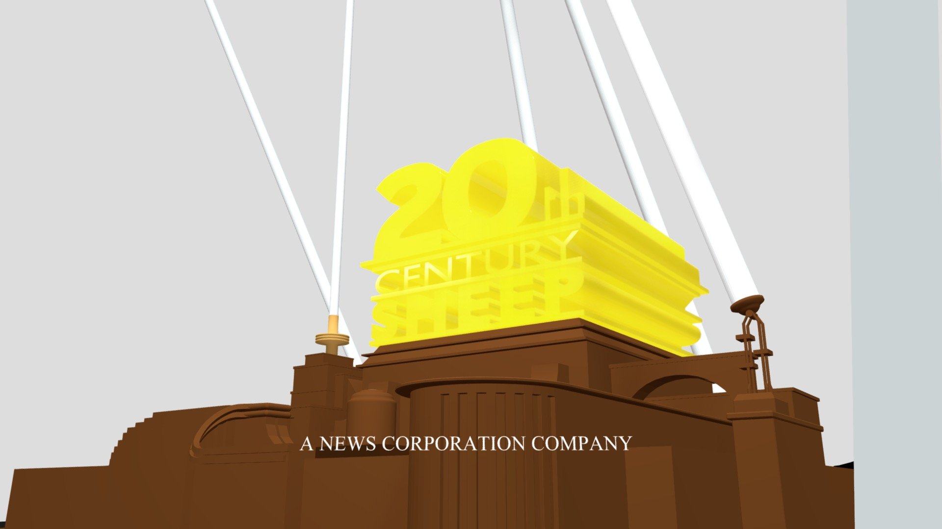 20th Century Sheep Logo Remake Version 2 - Download Free 3D model by ...