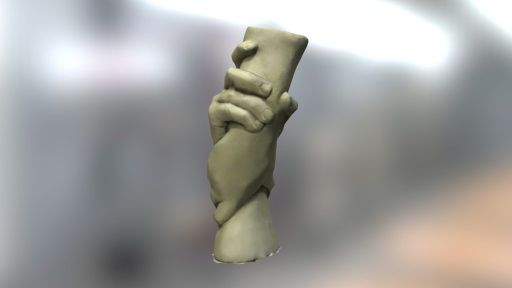 Hand sculpture by James Kemp - Download Free 3D model by Ivan L ...