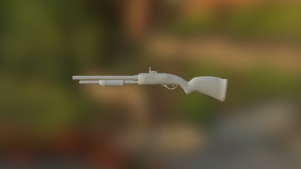 Shotgun mk2 - 3D model by Odineye (@odineye12) [22d3eb4] - Sketchfab