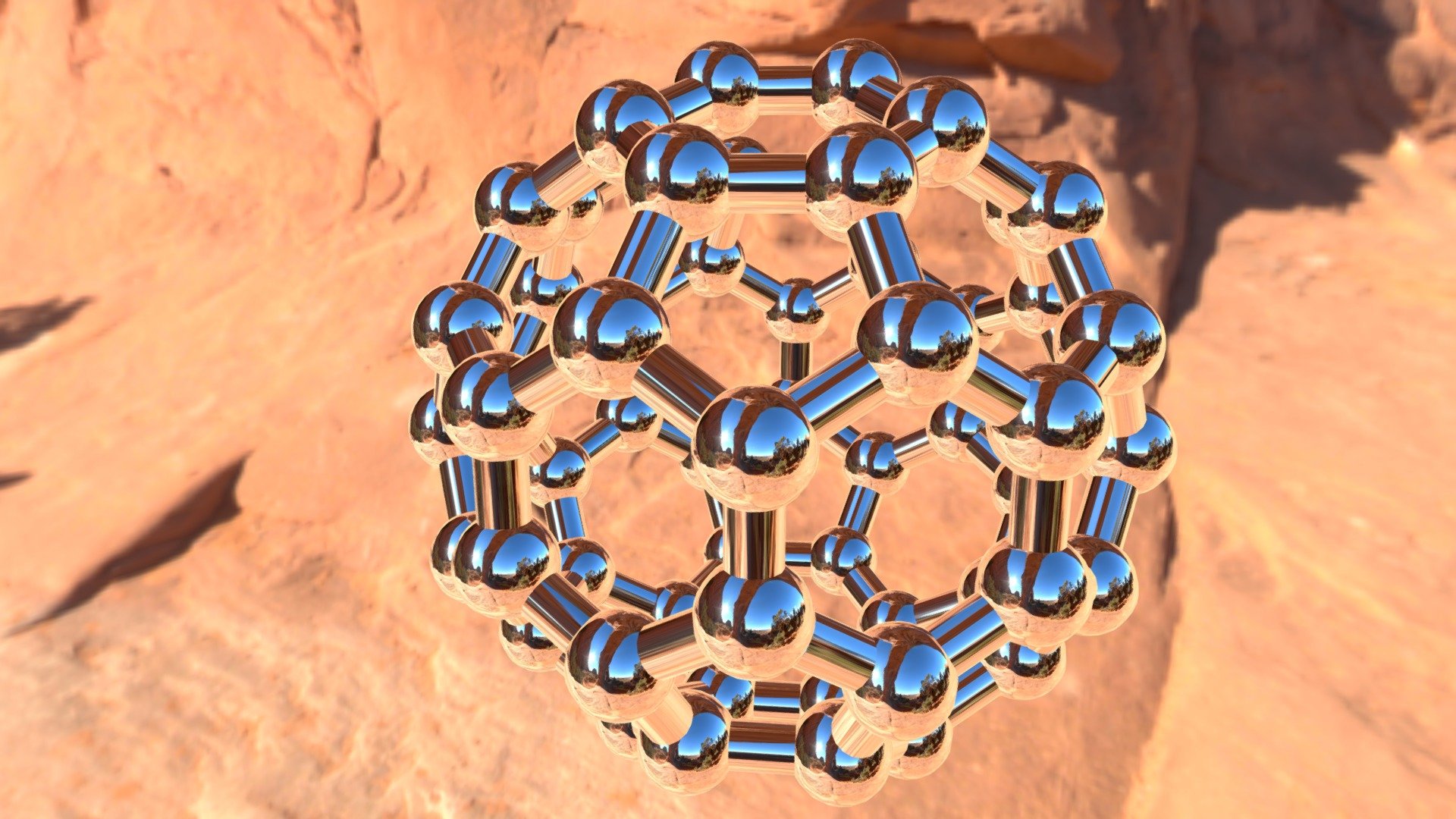Buckyball - Download Free 3D model by NanoModels [22d563f] - Sketchfab