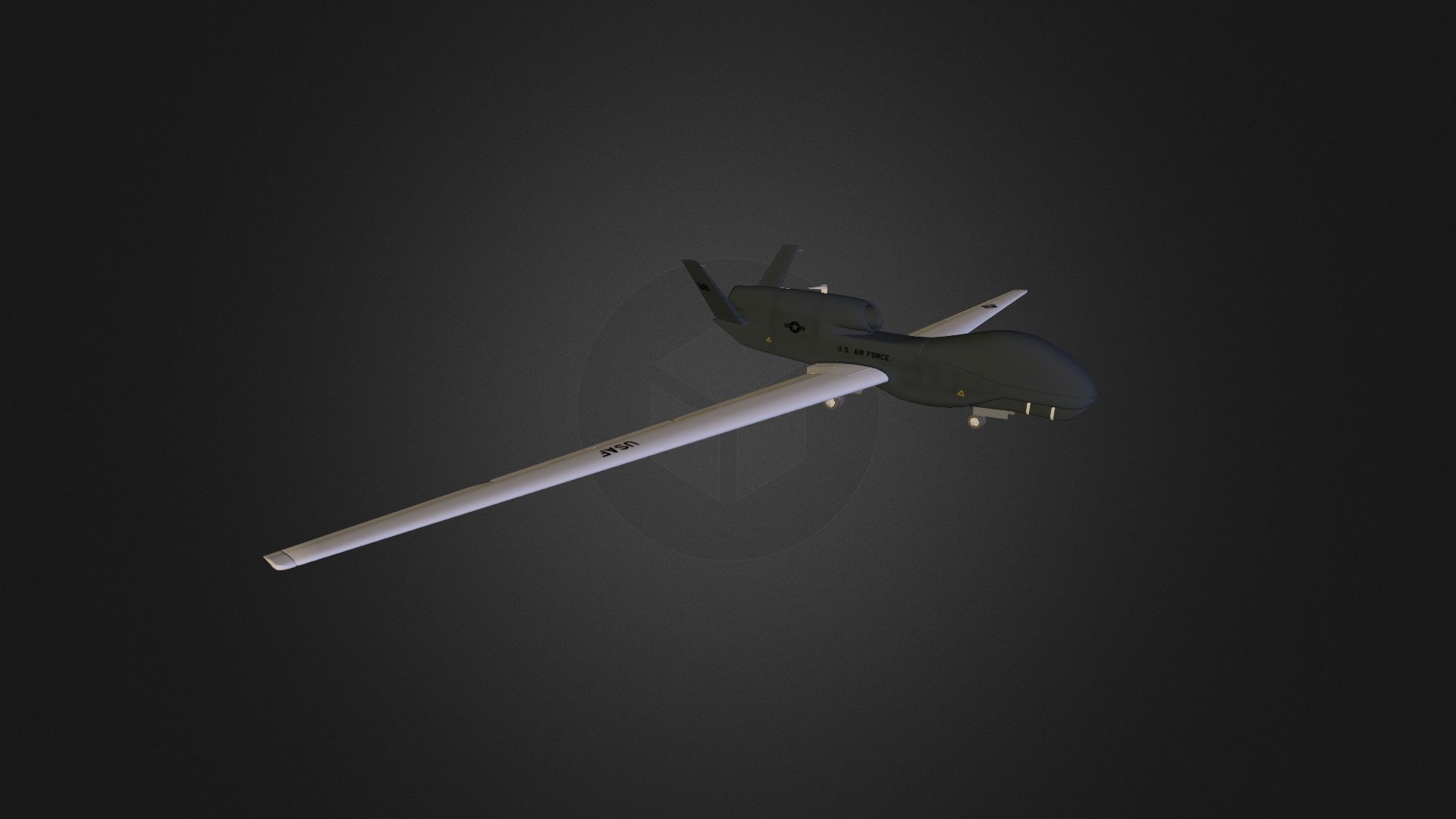 Global Hawk UAV - 3D model by 3depix [22d5912] - Sketchfab