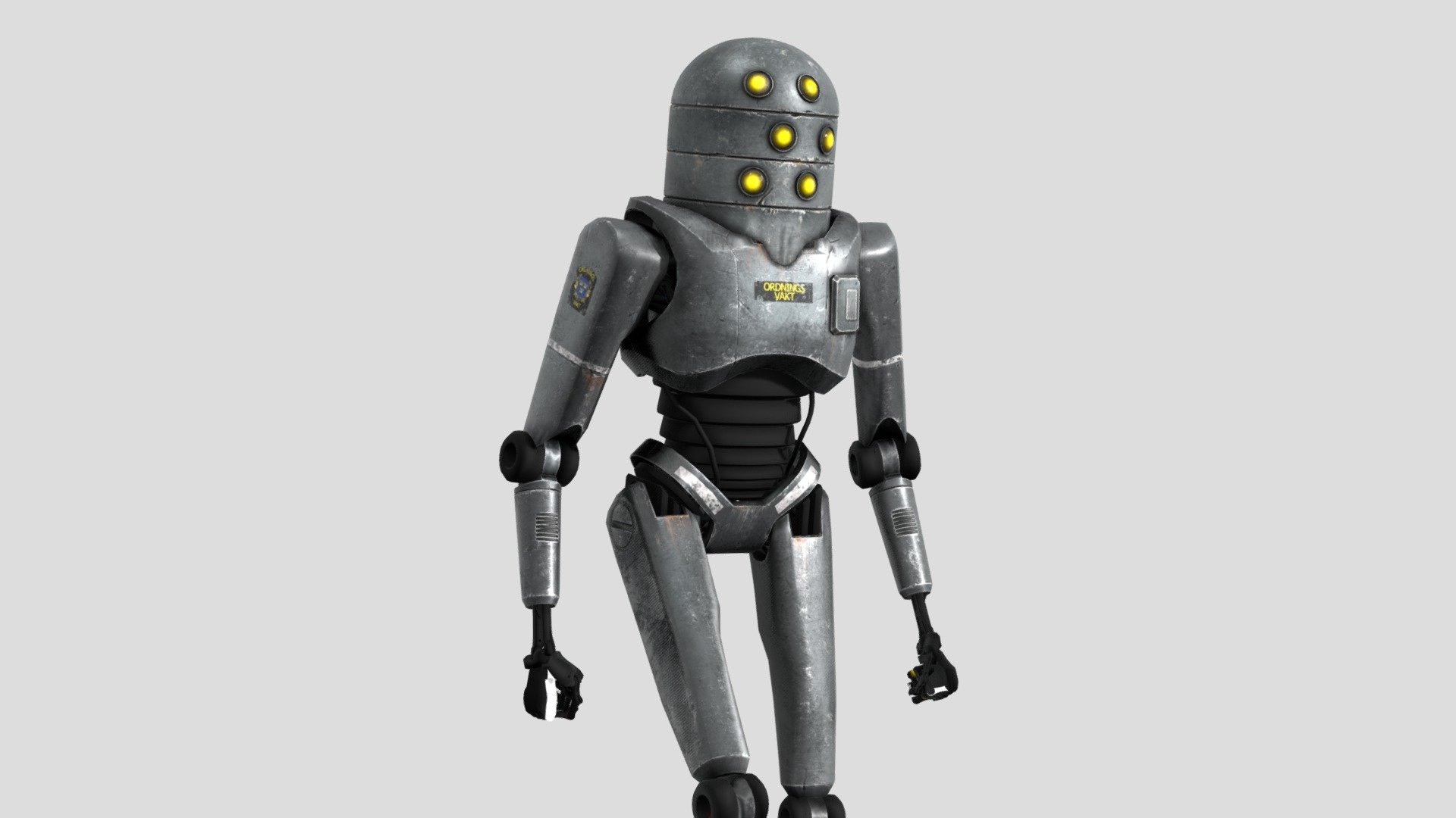 Väktare - Animated Character - 3D model by Jari Melgén (@JariMelgen ...